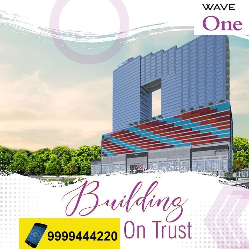 Wave One Floor Plan, Wave One Commercial, Sector 18, Noida